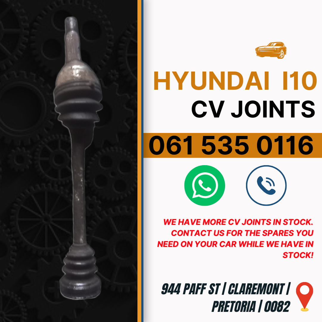 Hyundai I10 cv joints | Junk Mail