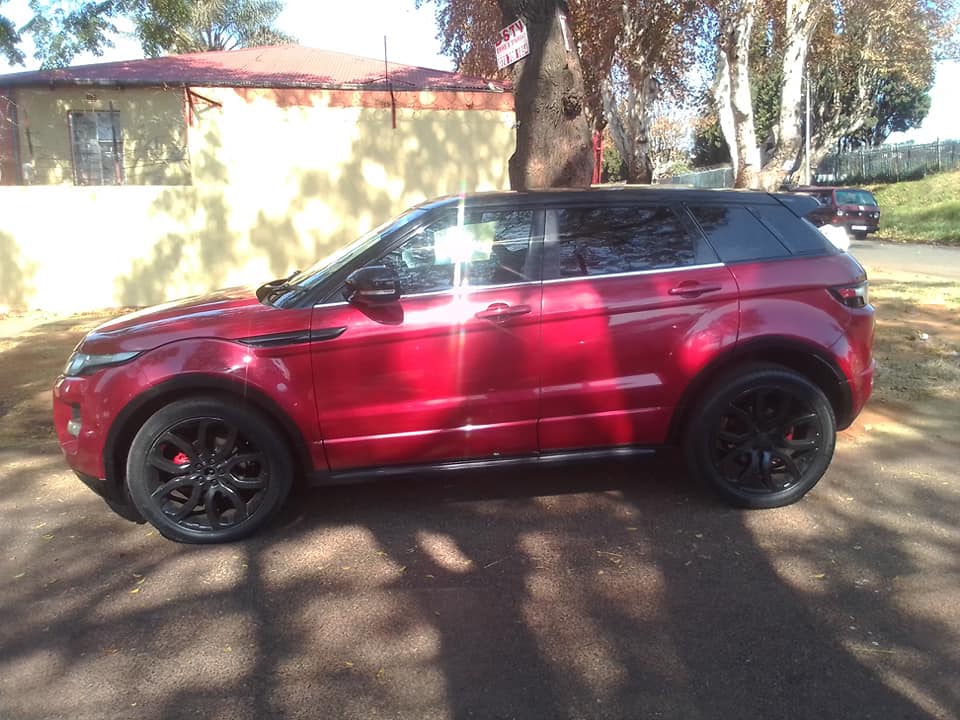 2013 RANGE ROVER EVOQUE SD4 MAROON LEATHER INTERIOR PANORAMIC SUNROOF ...