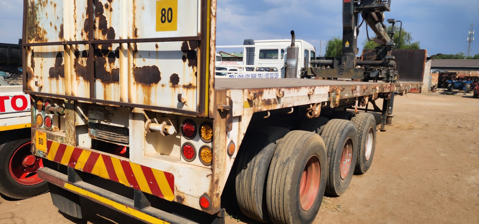 Brick trailer 3 axle | Junk Mail Marketplace