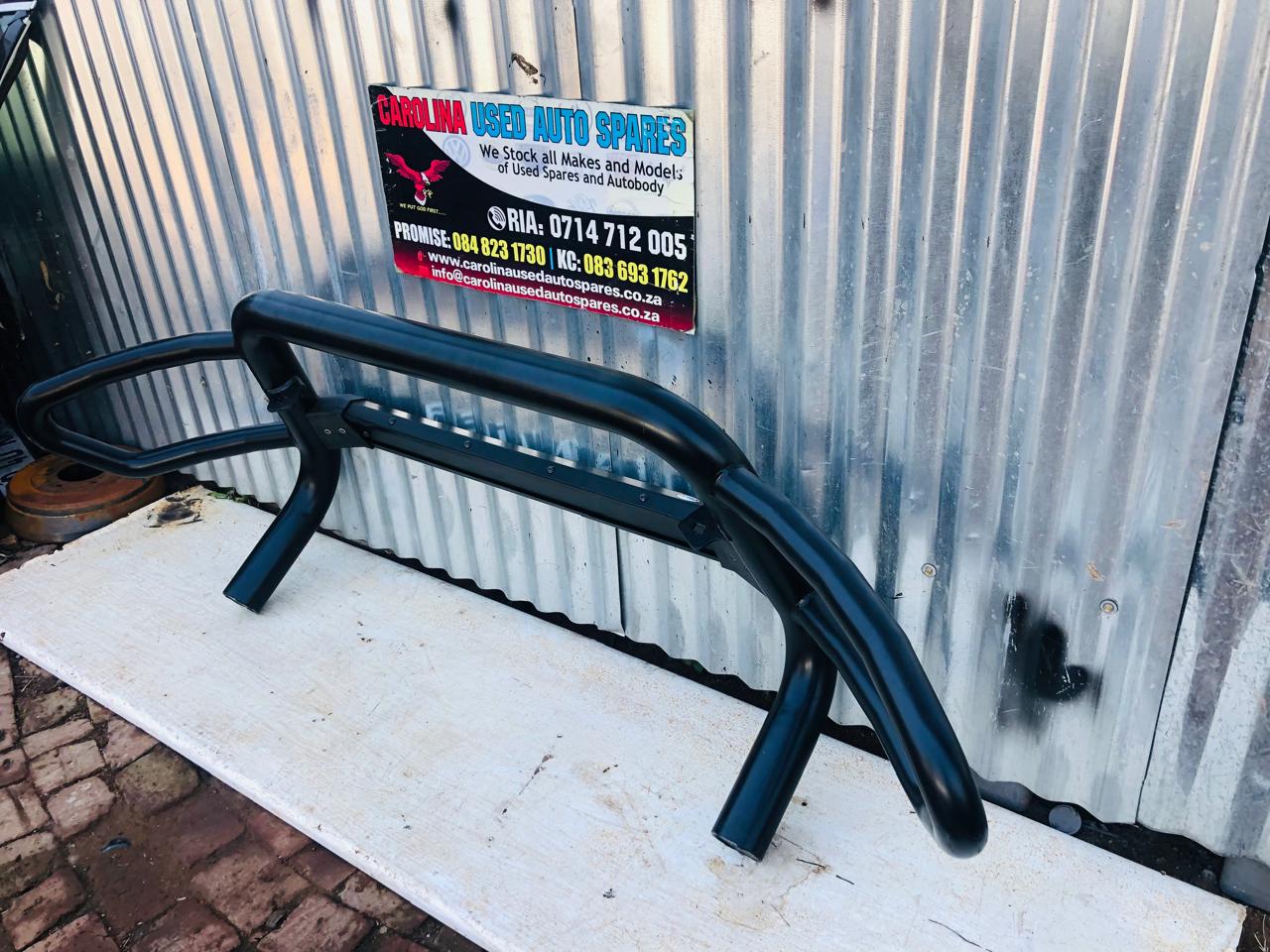 Ford Ranger T7 Matta black nudge bar with moulding trimming | Junk Mail ...