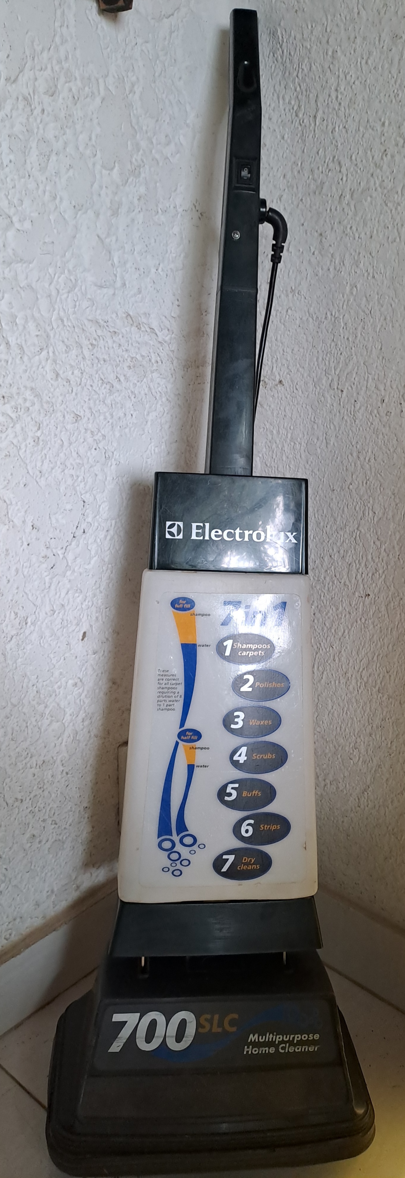 Carpet Shampoer, Tile Poliser and Cleaner Electrolux, with one set ...