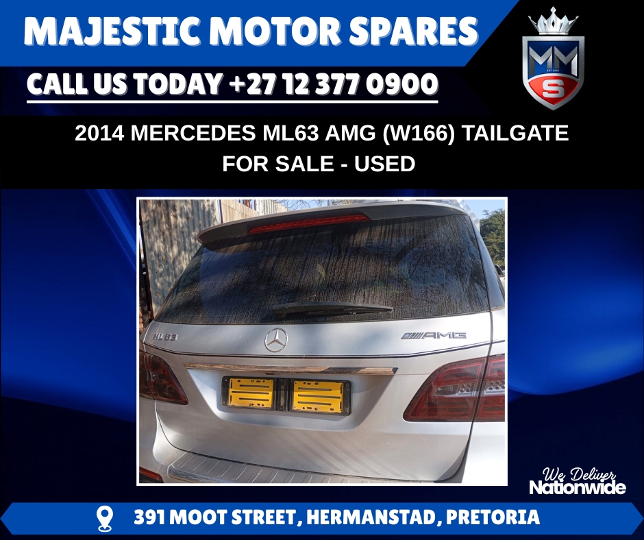 For Sale: Used Tailgate – Mercedes-Benz ML63 AMG (W166) 2014 model ...