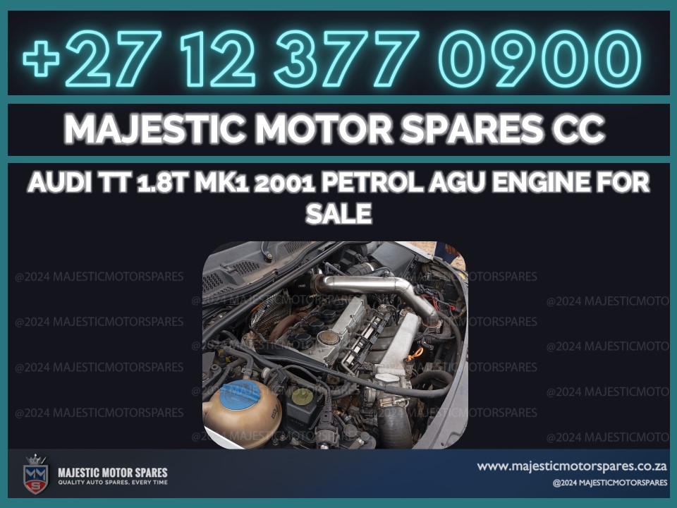 AUDI TT 1.8t mk1 2001 AGU petrol engine for sale – tested & reliable ...