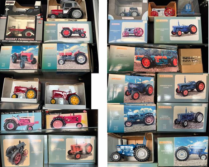 Collection of 1:18 Scale Tractors | Junk Mail Marketplace