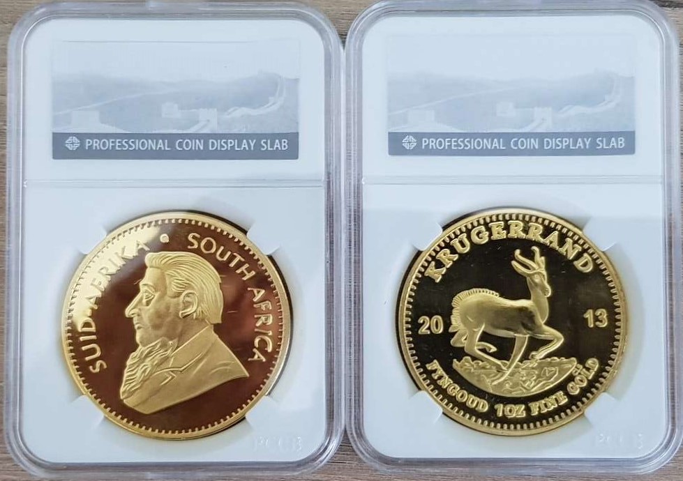Krugerrand 1OZ South Africa Gold Coin Paul Kruger-Replica Collectible W ...
