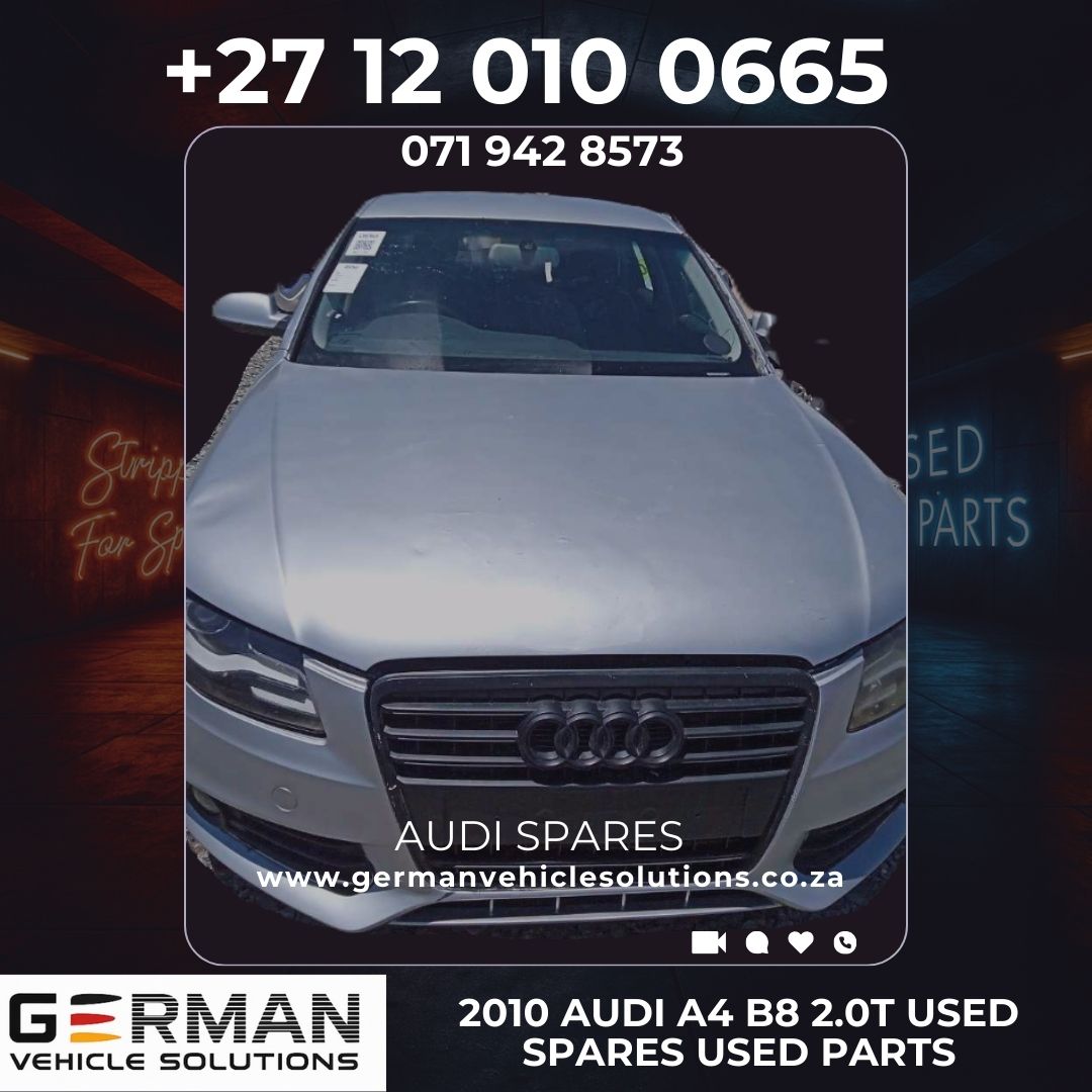 2010 Audi A4 2.0T Ambition Multi (B8) – Breaking for Spares | Junk Mail Marketplace