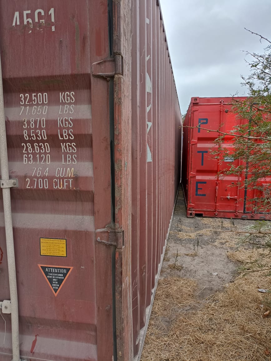 12m (40ft) High Cubed Shipping Containers in Cape Town | Junk Mail ...