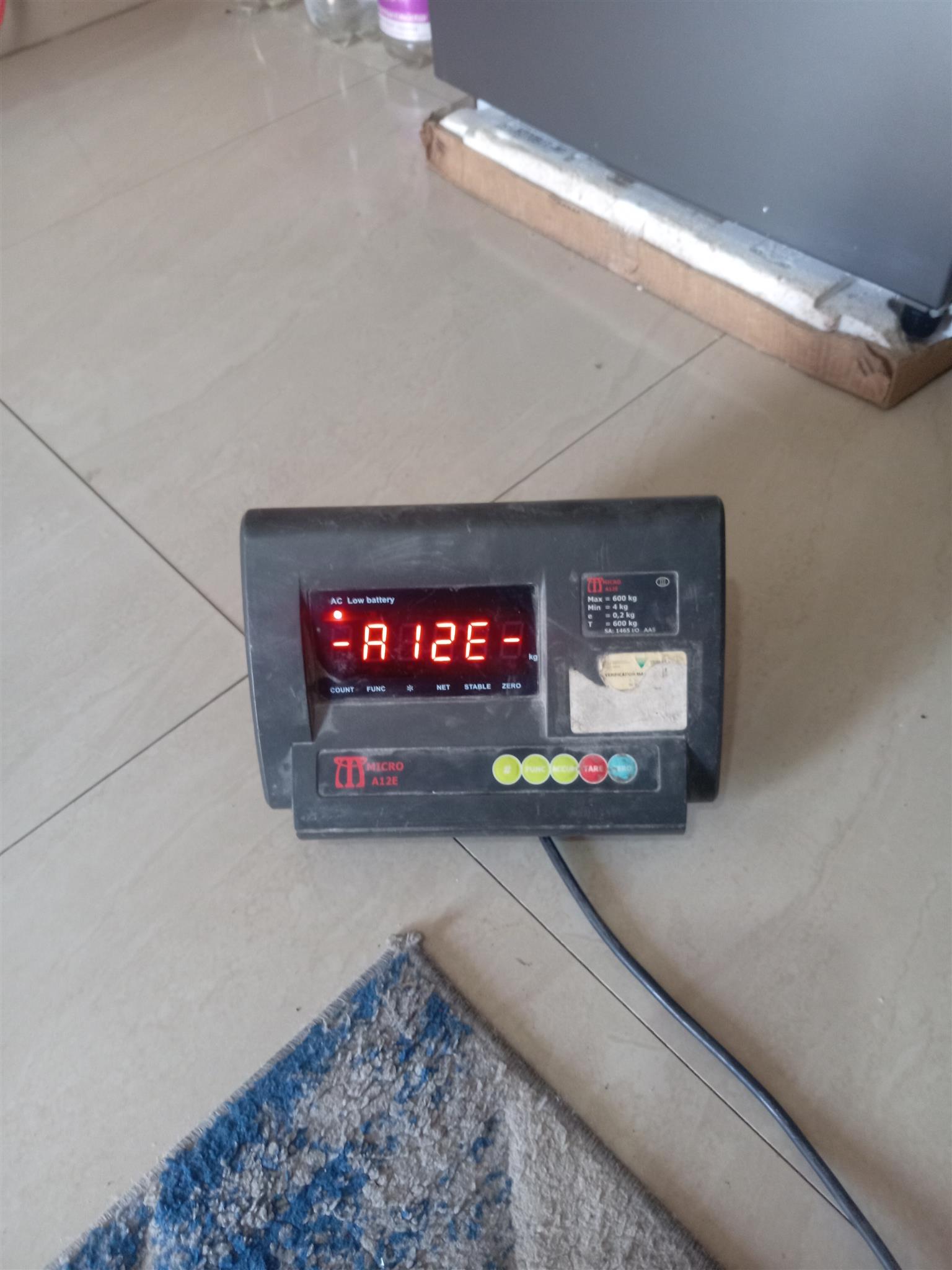 Micro A12E electronic industrial scale for sale | Junk Mail
