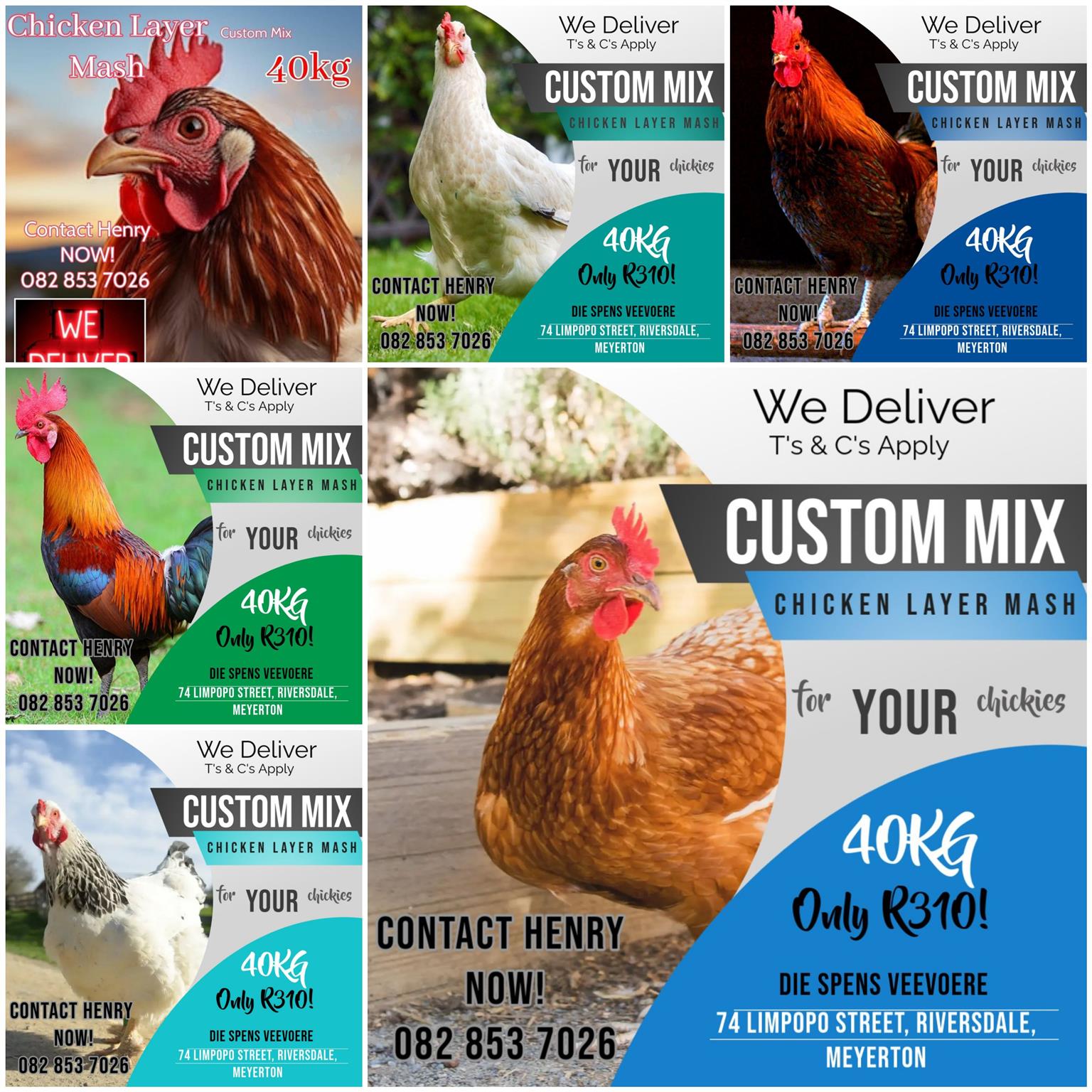 Chicken Layer Mash 40kg Custom Mix | Junk Mail Marketplace