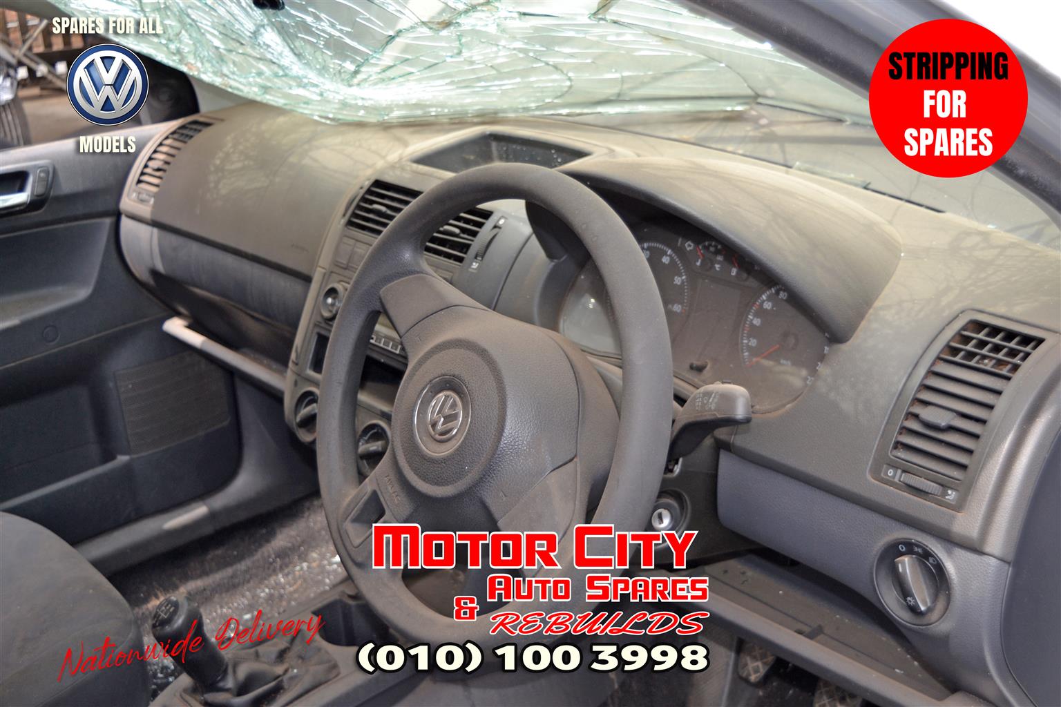 Now Stripping For Spares -2014 Volkswagen Polo Vivo Hatch 1.6 | Junk Mail