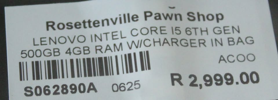 Lenovo Intel Core I5 6TH Gen 500GB 4GB W/Charger in Bag S062890A | Junk ...