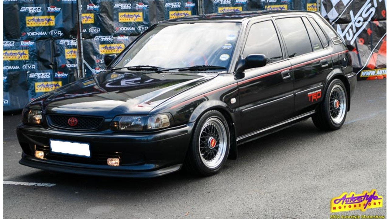 Toyota Tazz With Bbs Rims
