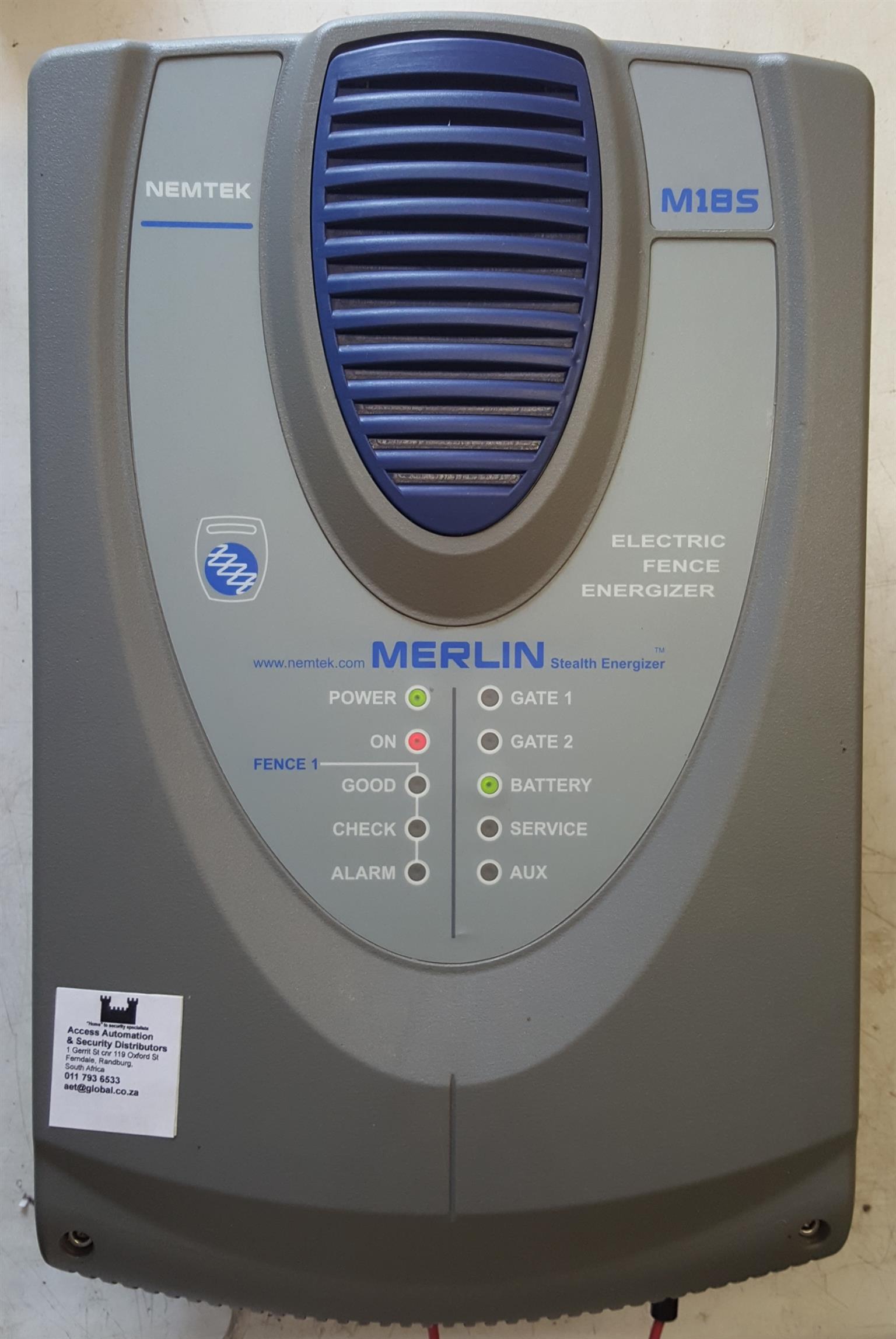 Electric Fence Energizer Nemtek Merlin M18s 2nd | Junk Mail Marketplace