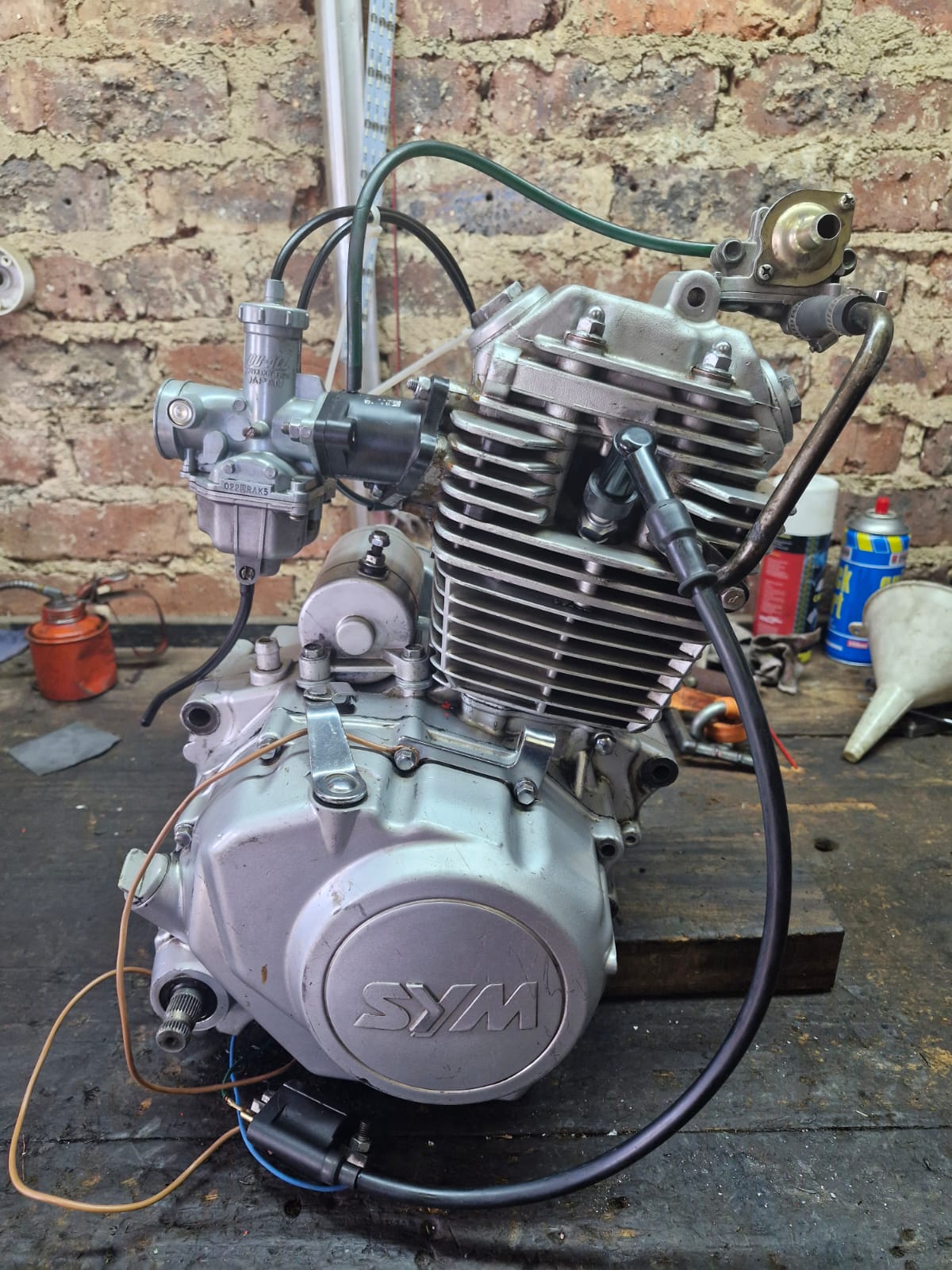 Sym xs125 motor complete running. | Junk Mail
