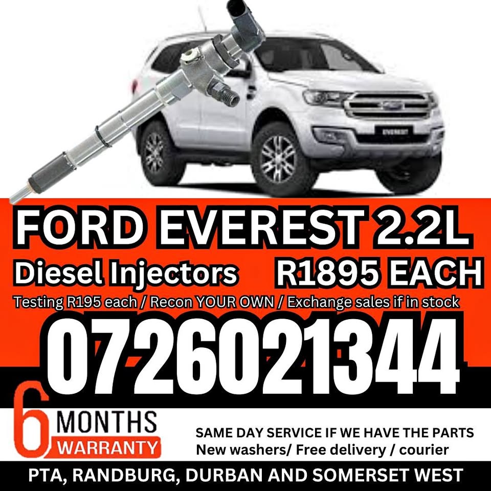 Ford Everest 2.2L diesel injectors for sale | Junk Mail Marketplace
