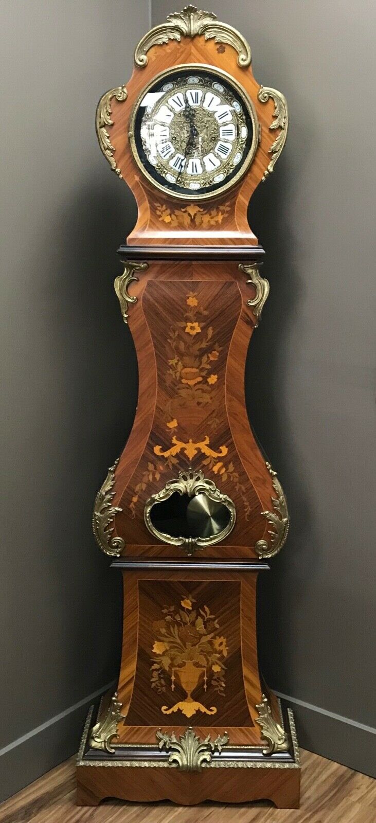 Vintage Le Ore Grandfather Floor Clock | Junk Mail