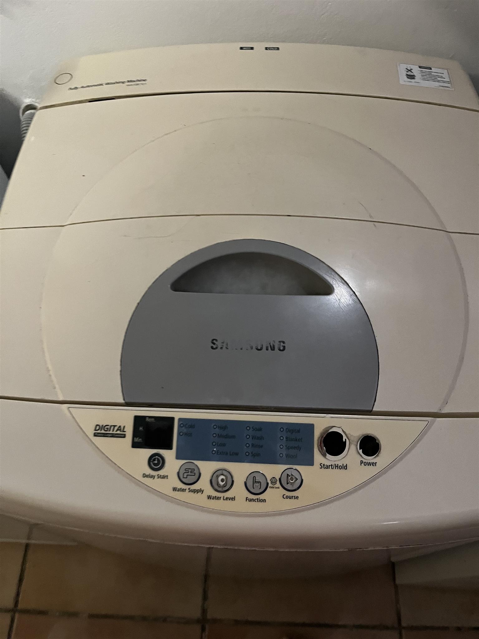 Samsung Top loader washing machine | Junk Mail Marketplace