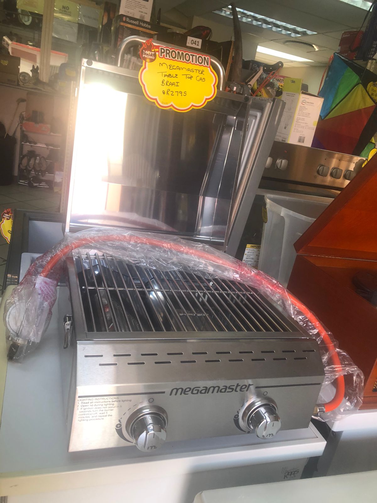 Megamaster Table Top Gas Braai | Junk Mail