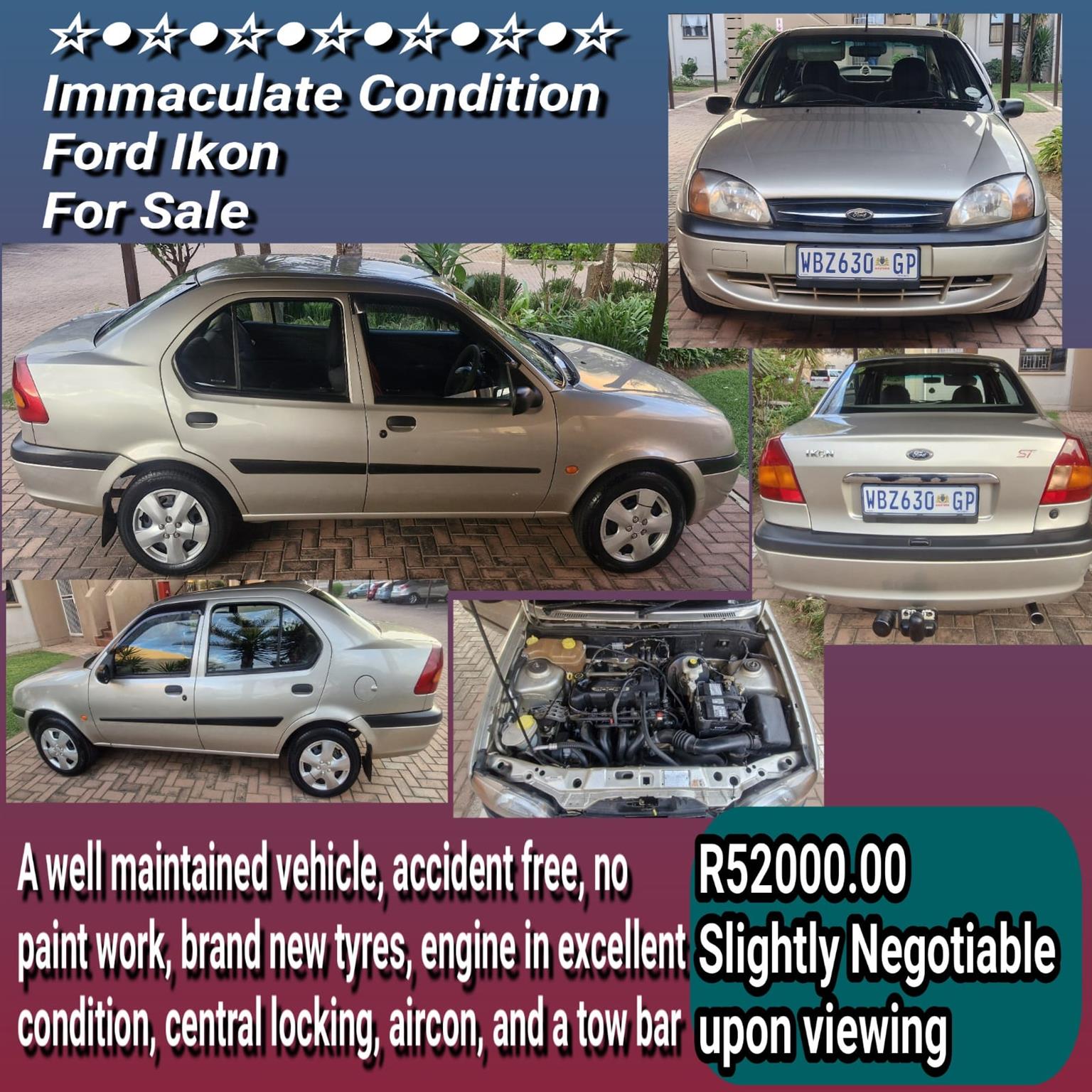 Immaculate Condition, Ford Ikon For Sale... | Junk Mail