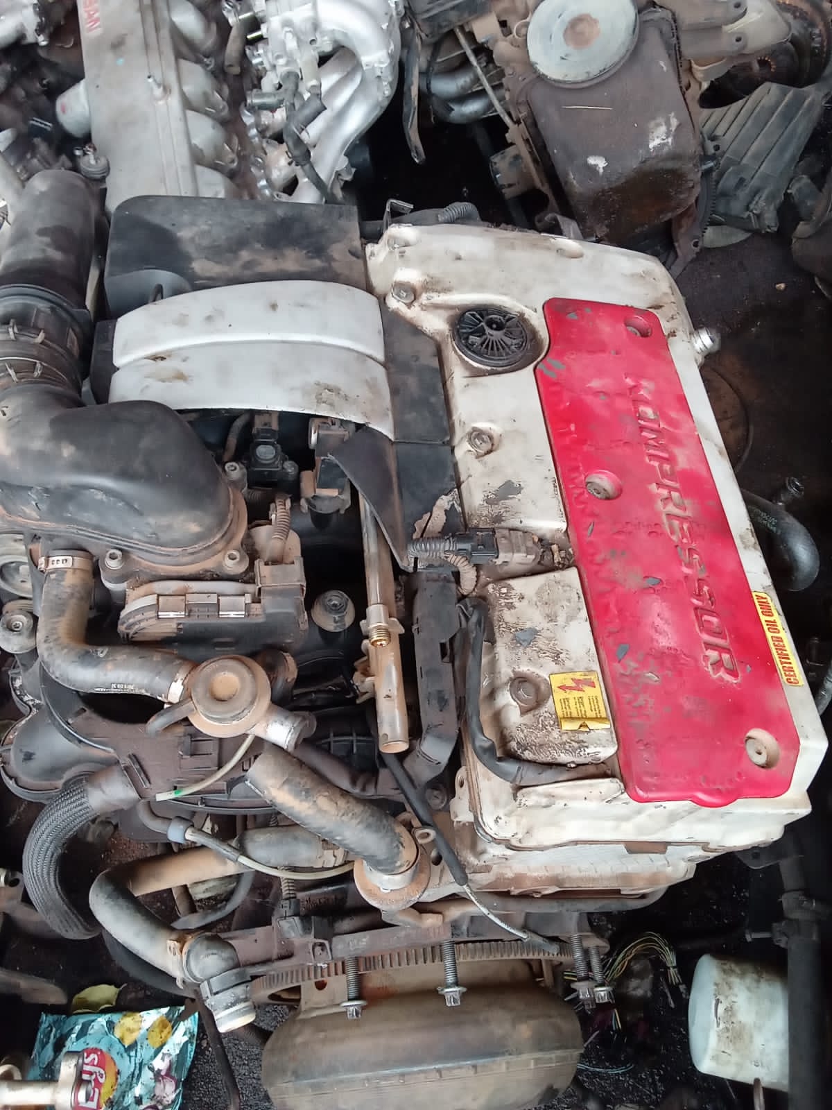 Mercedes Benz C1800 compressor complete engine | Junk Mail