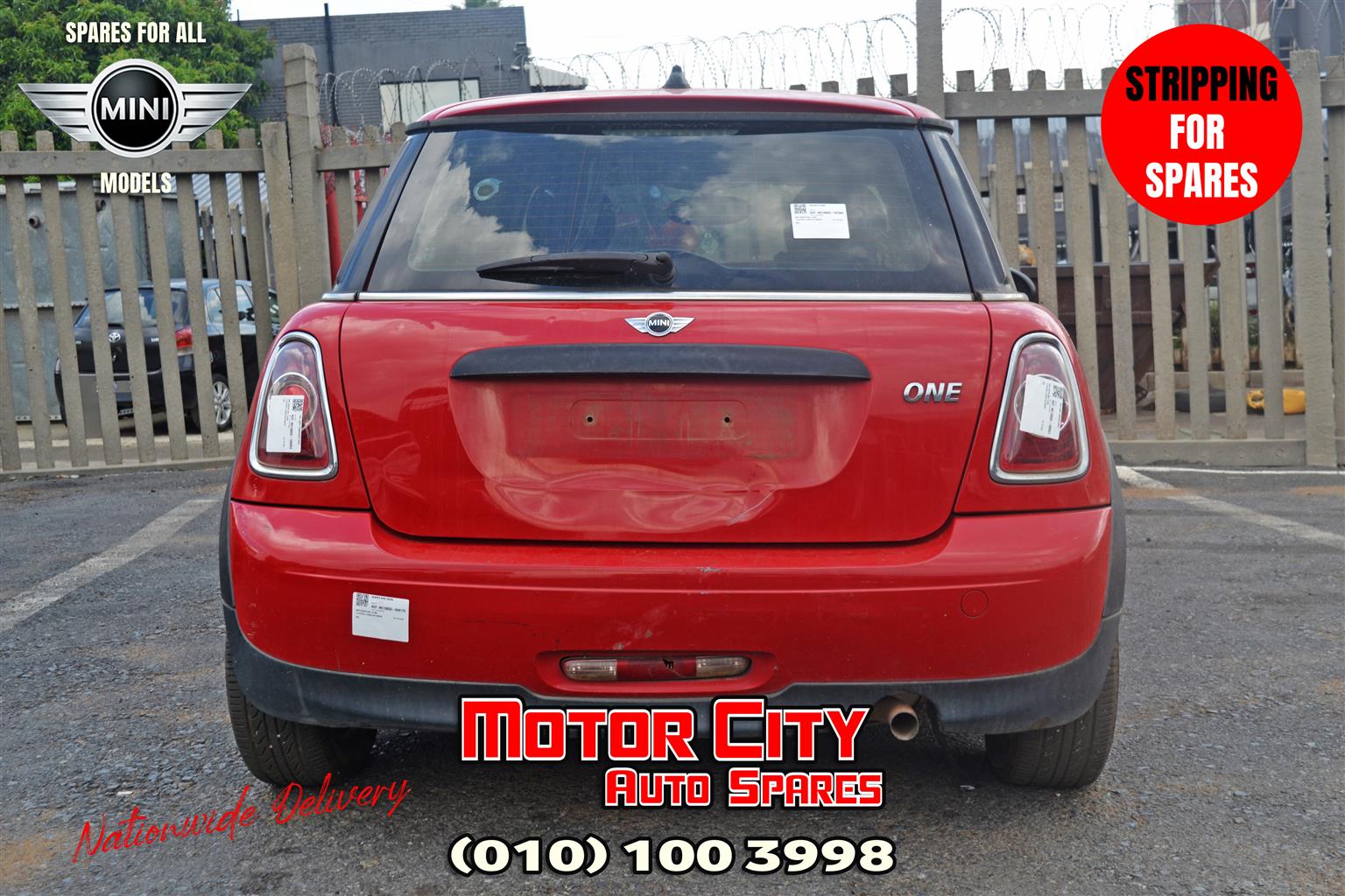 Now Stripping For Spares - 2011 MINI Cooper One 1.6 R56 | Junk Mail