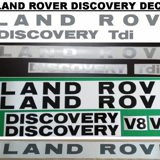 Land Rover Discovery decals stickers vinyl graphics kits | Junk Mail ...