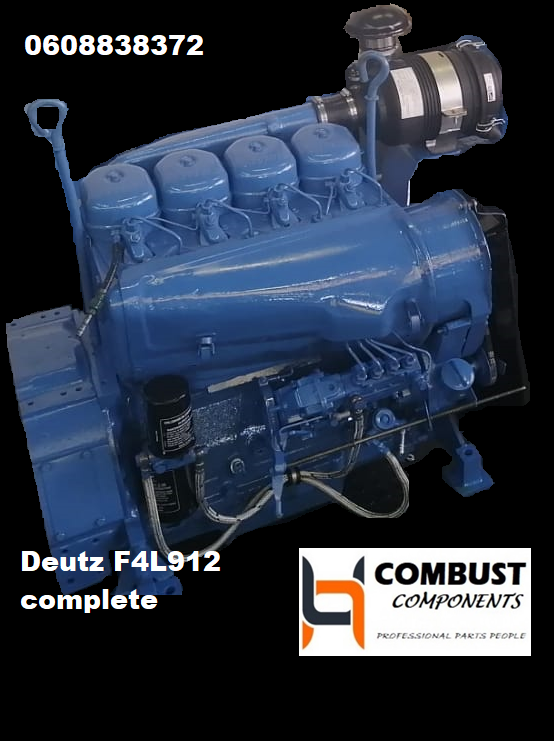 65 HP Deutz #F4M1011F, Engine Assembly, 3000 RPM,, 50% OFF