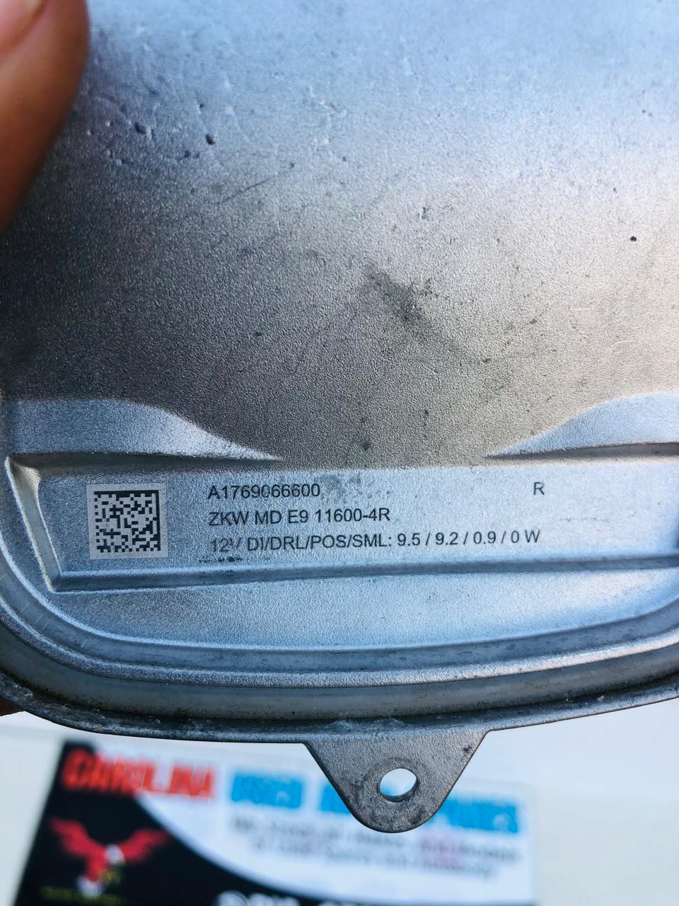 Used Mercedes Benz W176 right side headlight ballast/module for sale in ...
