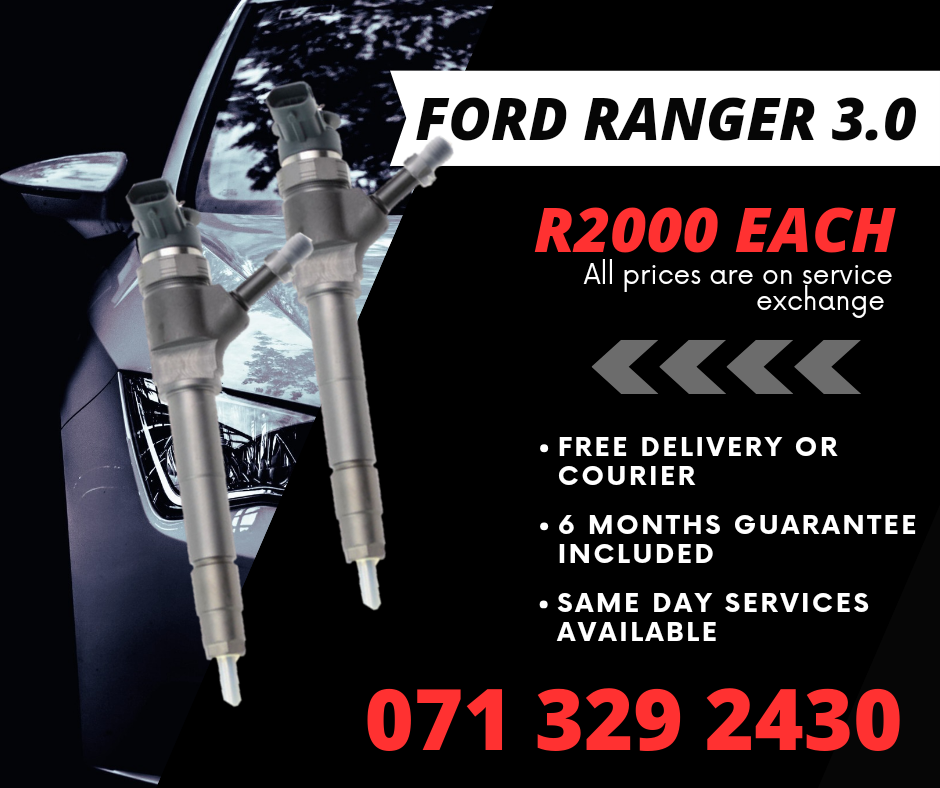 New FORD RANGER 3.0 DIESEL INJECTORS FOR SALE WITH WARRANTY for sale in ...
