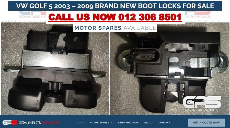 VW GOLF 5 2003 – 2009 BRAND NEW BOOT LOCKS FOR SALE | Junk Mail Marketplace