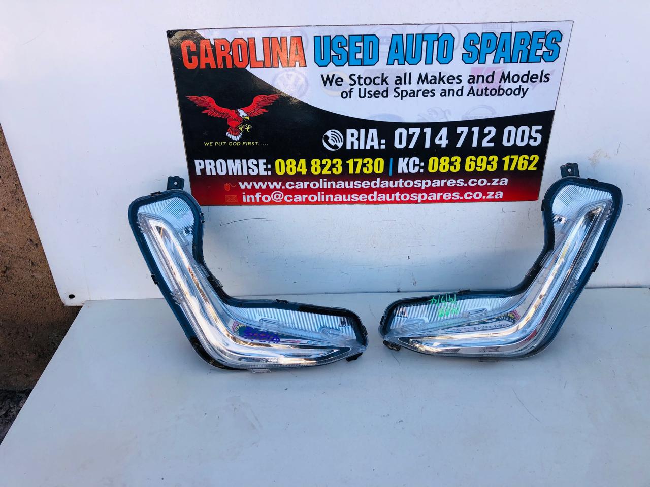 Nissan Magnite left and right side LED daylight running light/foglight ...