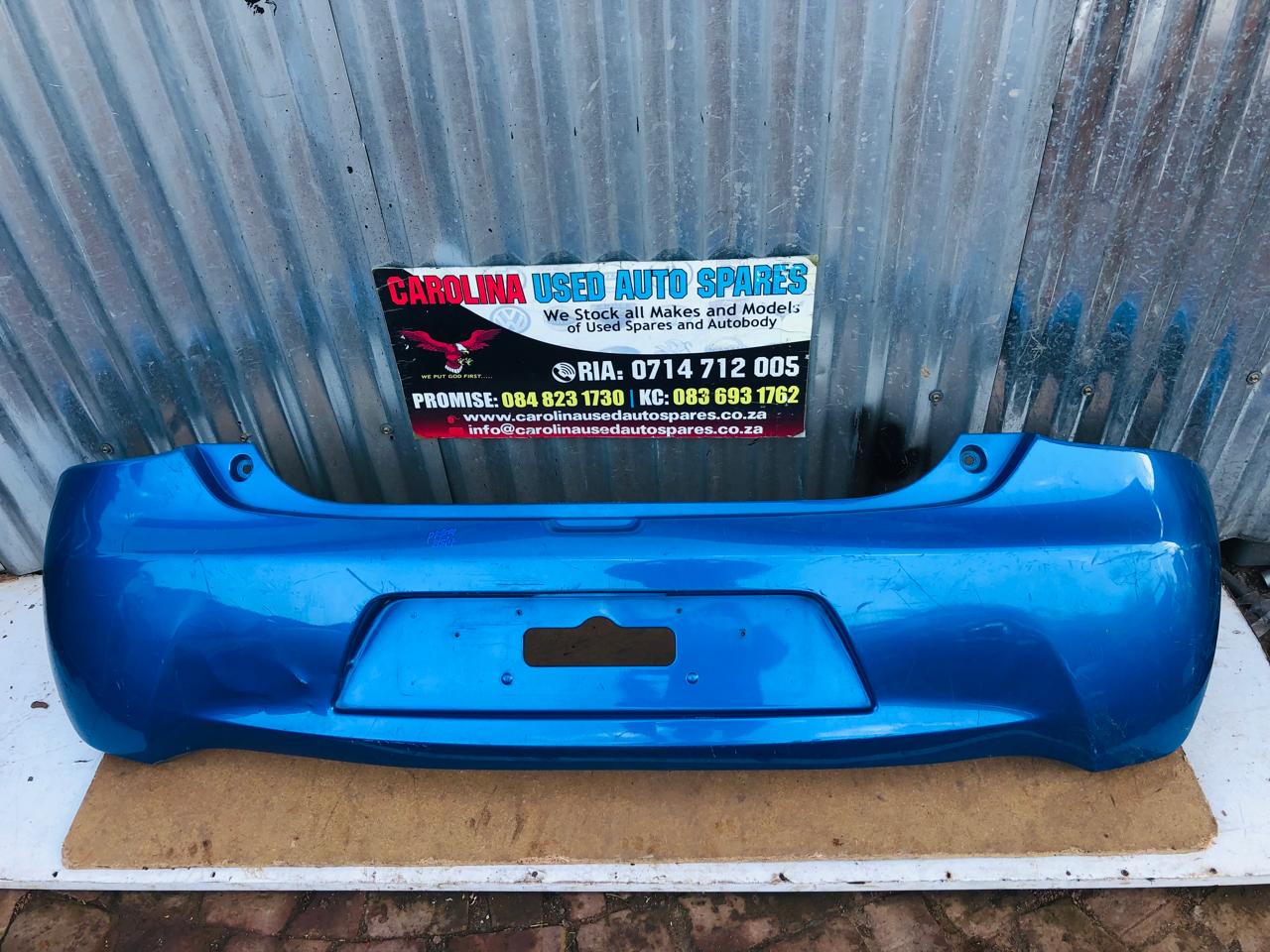 Toyota Etios Mk1 hatchback rear/back bumper | Junk Mail Marketplace