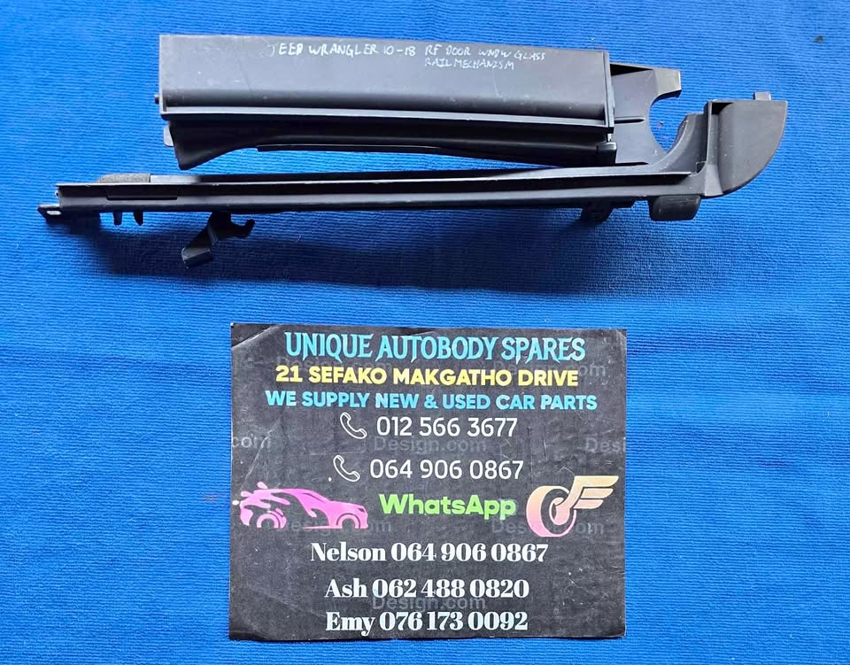 Used Jeep Wrangler Door Window Rail Mechanism for sale in Eastern Cape ...