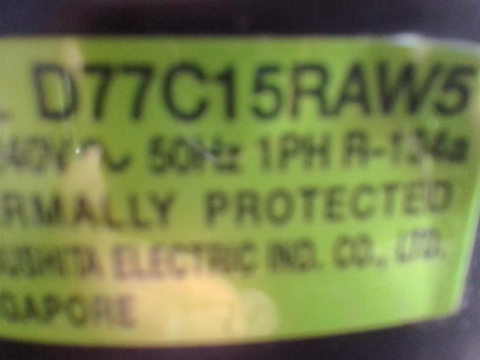 Fridge/Freezer Compressor 134A | Junk Mail