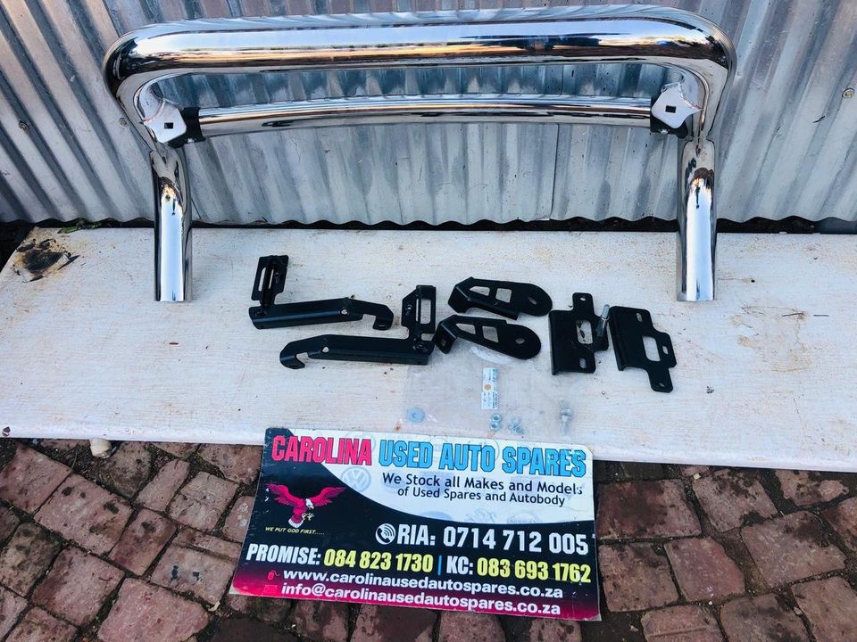 Ford Ranger T6 chrome nudge bar with mounting bar | Junk Mail Marketplace