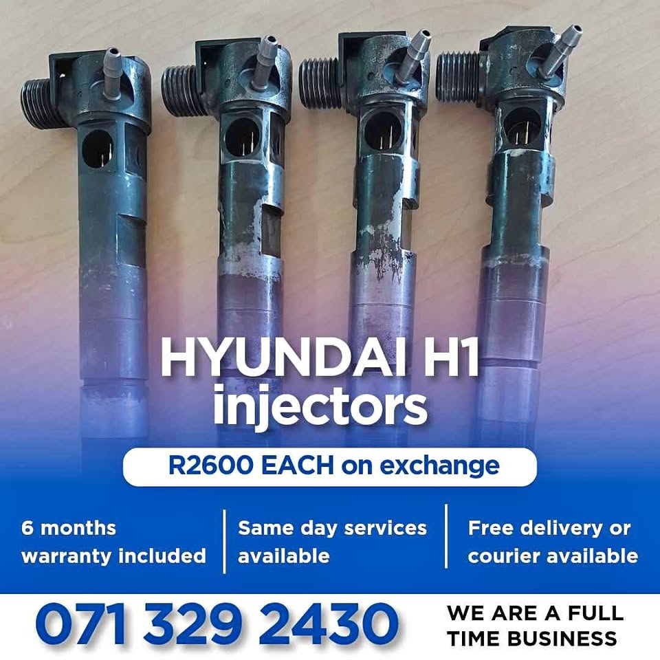 HYUNDAI H1 INJECTORS FOR SALE WITH WARRANTY ON | Junk Mail Marketplace