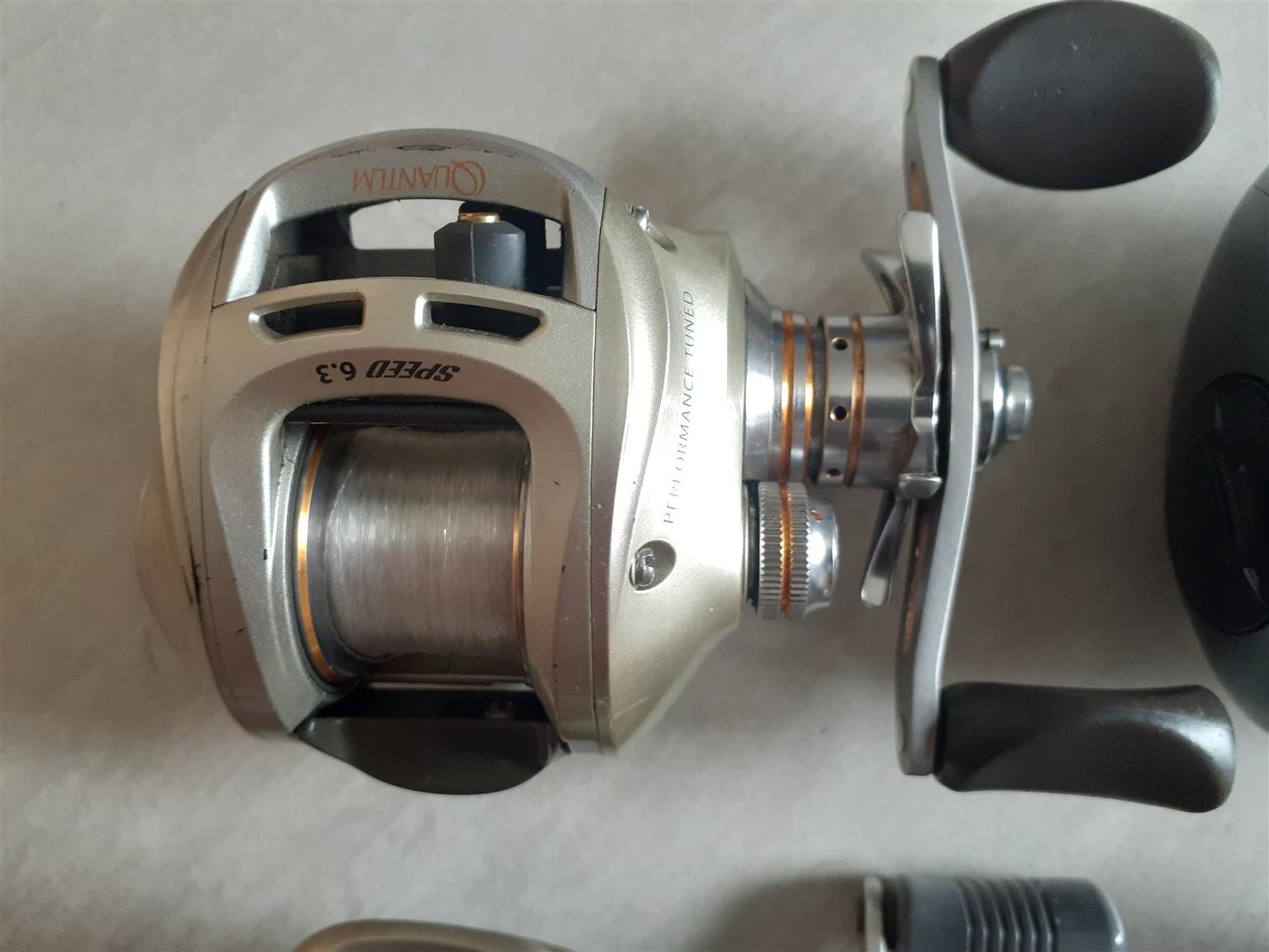 Various Bass fishing reels. Shimano: Chronarch, Curado, Coriolis ...