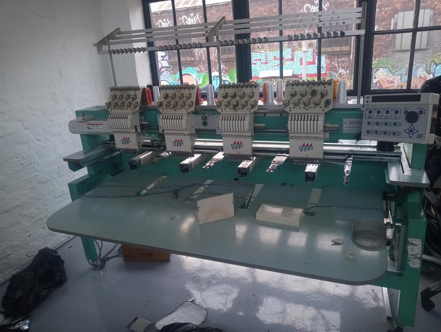 Tajima 4 head embroidery | Junk Mail