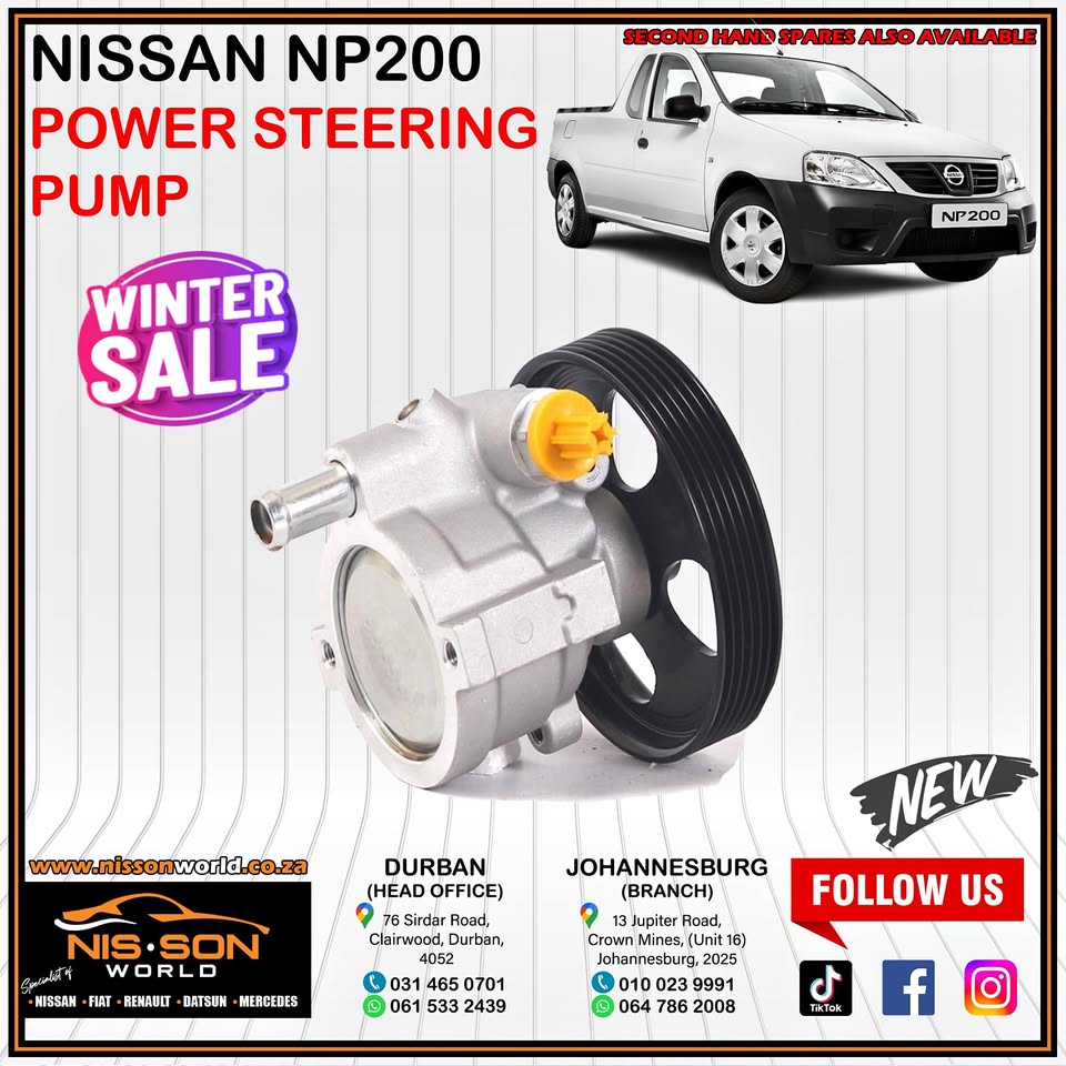 NISSAN NP200 POWER STEERING PUMP | Junk Mail Marketplace
