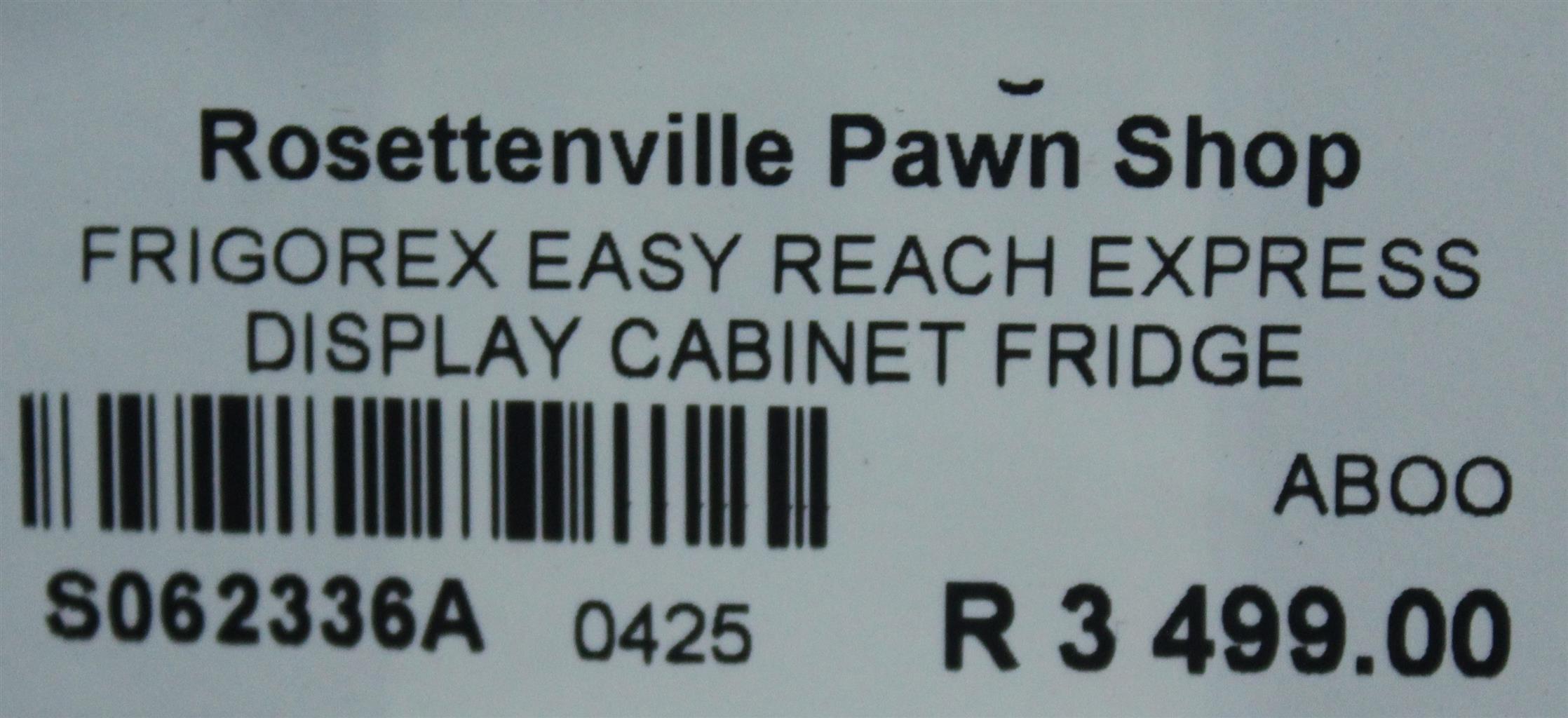 FRIGOREX EASY REACH EXPRESS DISPLAY CABINET FRIDGE S062336A | Junk Mail ...