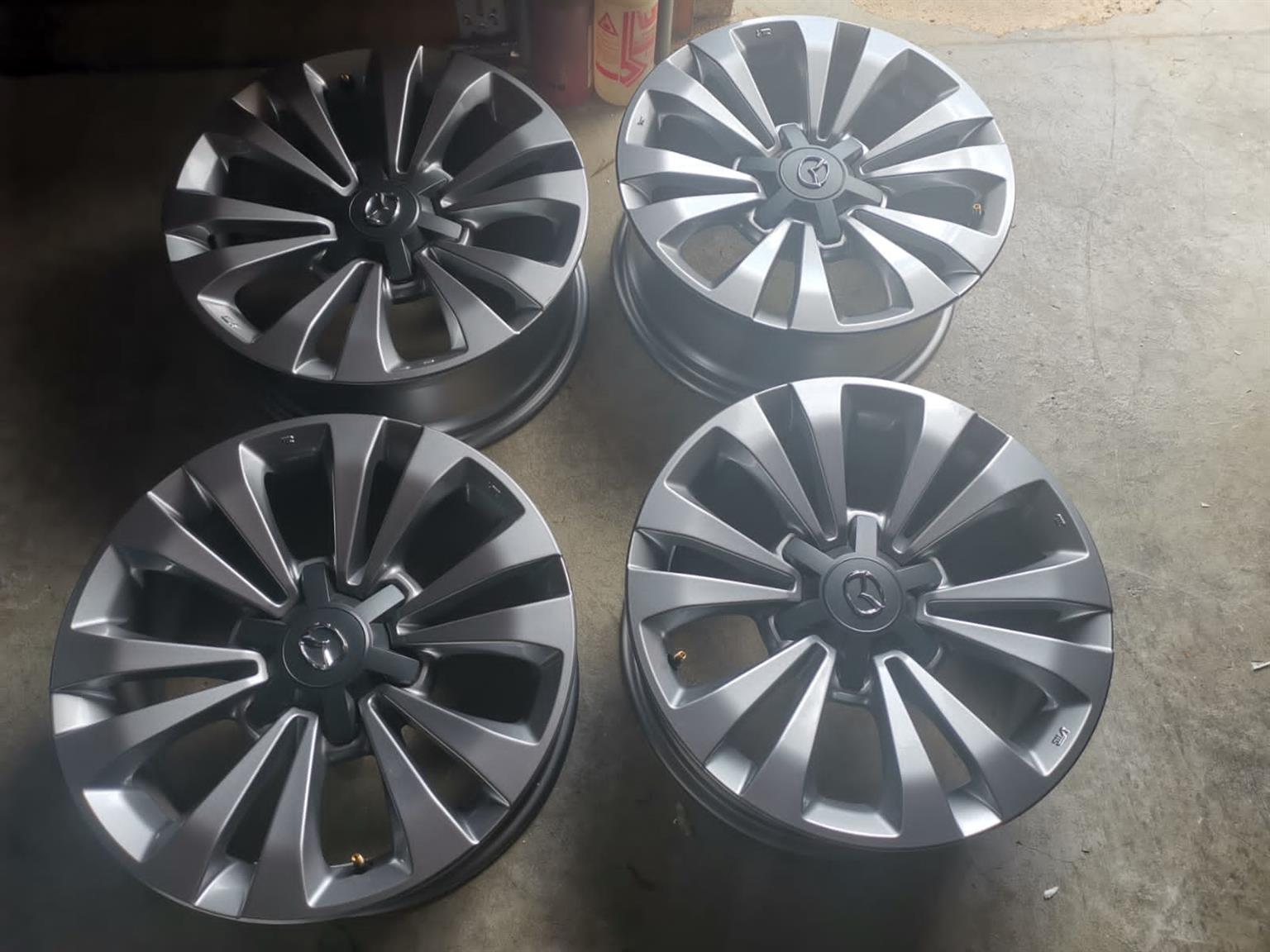 17" Mazda BT50 original new mags,will fit on Ford ranger set for | Junk ...