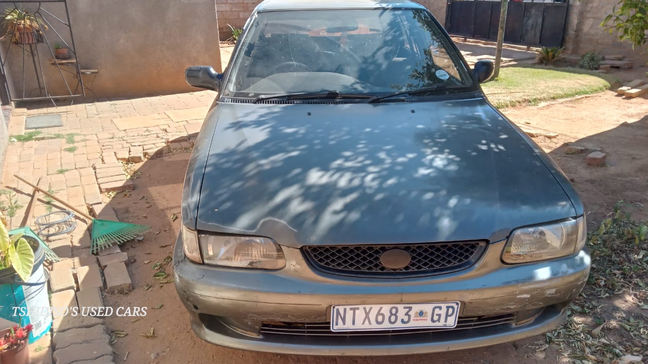 Toyota tazz 1.3 2002 Start and go Paperwork all in order | Junk Mail