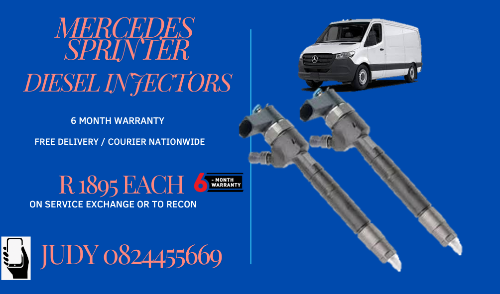 New Mercedes Sprinter Diesel Injectors for sale on service exchange or ...