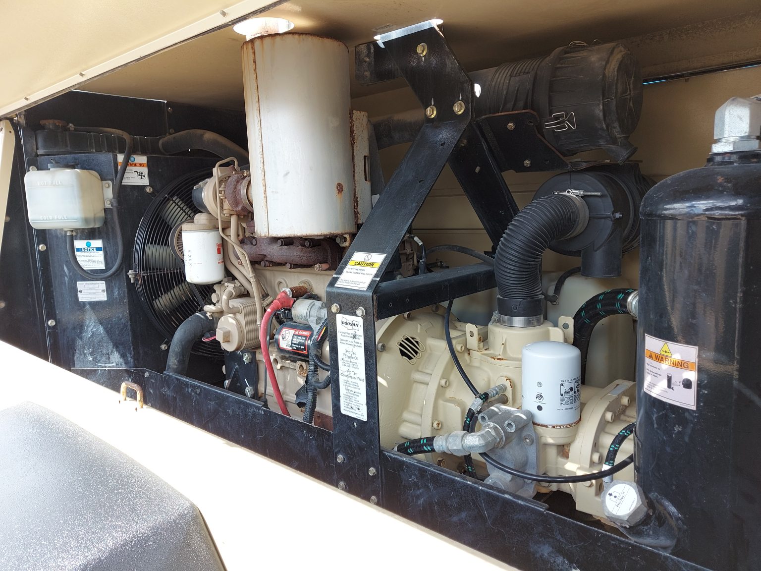 Quite possibly the most popular 185 cfm air compressor | Junk Mail ...