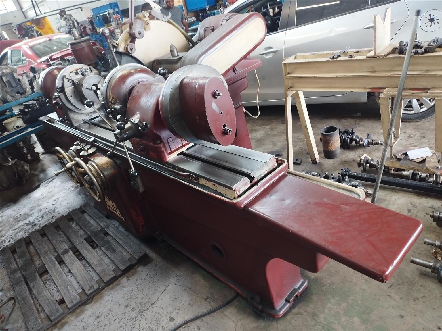AMC SCHOU 1.8M CRANKSHAFT GRINDING MACHINE | Junk Mail Marketplace