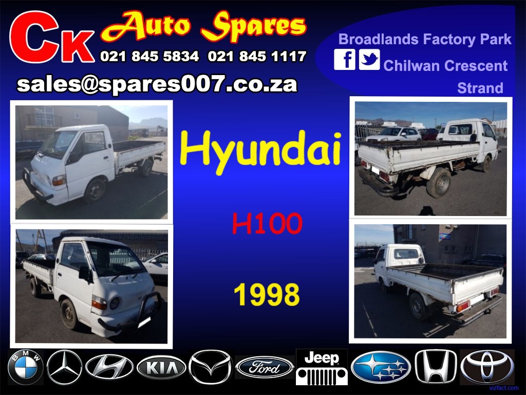 Hyundai H100 Spare Parts Cape Town | Reviewmotors.co