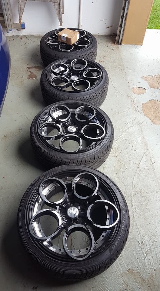 17" Mag wheels with tyres 10PCD | Junk Mail