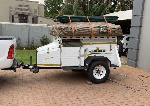 Very good condition Challenger Campmaster Wilderness trailer with ...