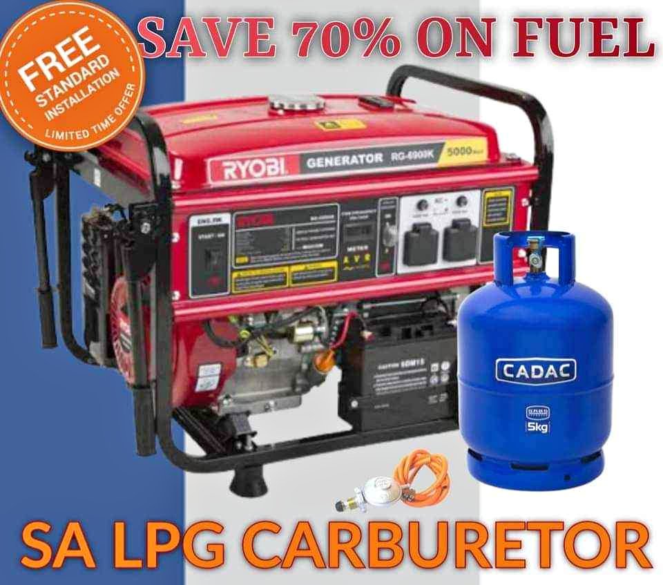 Convert Your Petrol Generator to Gas LPG SAVE 70% ON FUEL | Junk Mail