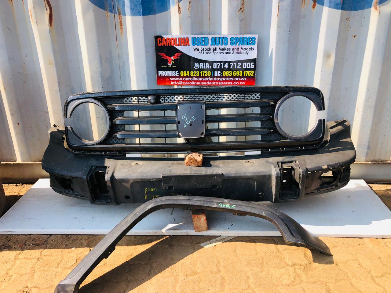 Used GWM Tank 300 front bumper, radiator grill and right side wheel ...
